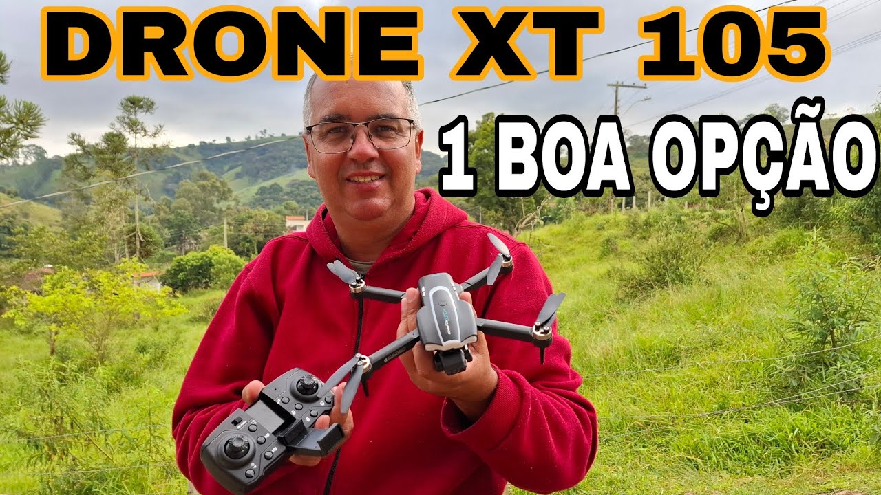 DRONE XT105 PRO ESTE DRONE BARATINHO EU RECOMENDO ESTE DRONE É BOM E DÁ ...