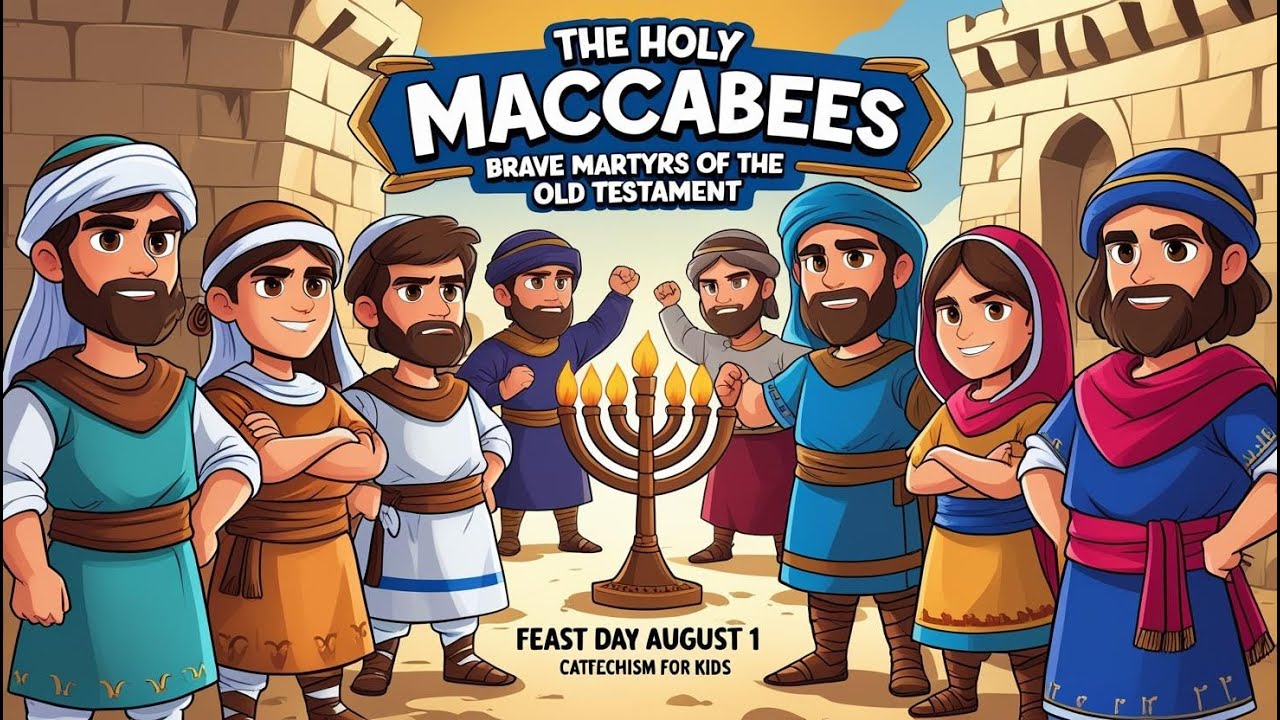 The Holy Maccabees | Brave Martyrs of the Old Testament | Feast Day ...