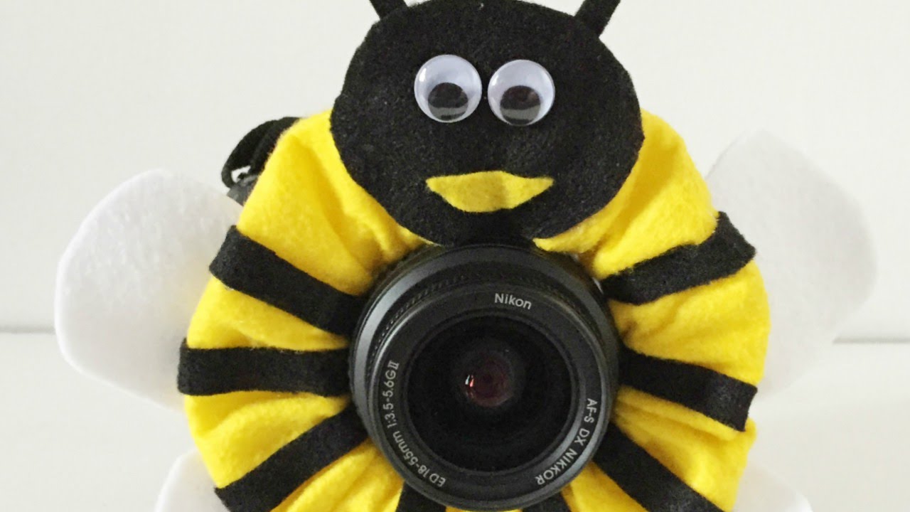 Make a Bumble Bee Camera Lens Buddy - DIY Technology - Guidecentral ...