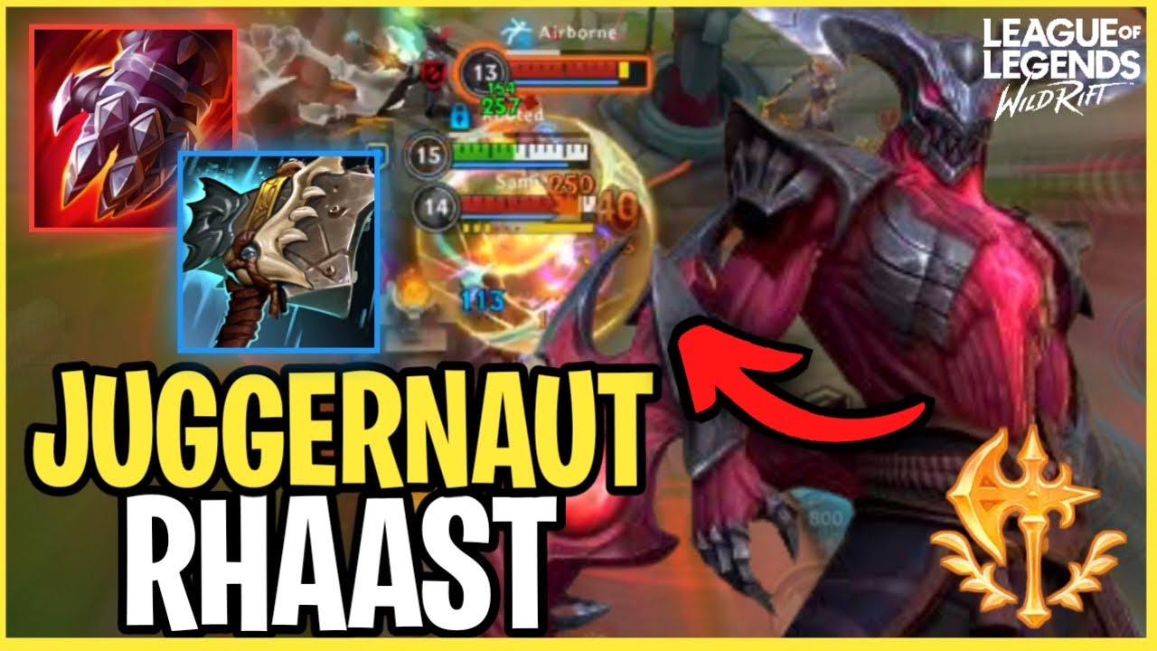RED KAYN JUGGERNAUT BUILD FOR SEASON 9!! (UNKILLABLE RHAAST BUILD ...