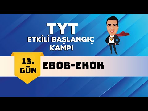 EBOB-EKOK I TYT Etkili Başlangıç Kampı I 13.Gün I #yaşarhoca #mathman
