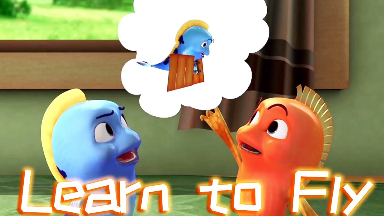 Flip & Flap | EP51 Learn to Fly | KidsAnimation | FlipFlap | comedy ...