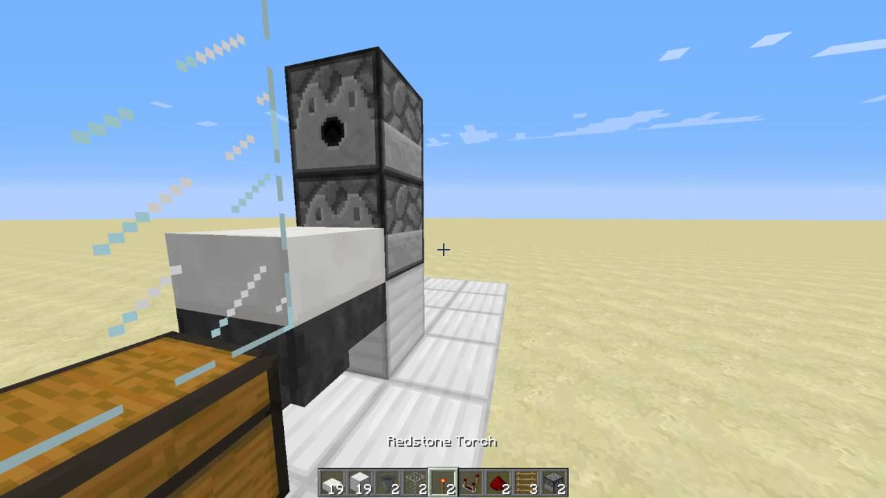 How to build a automatic Chicken farm 1.10.2 Minecraft - YouTube