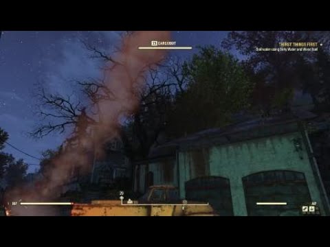 Fallout 76 Cargo bot glitching into the ground - YouTube