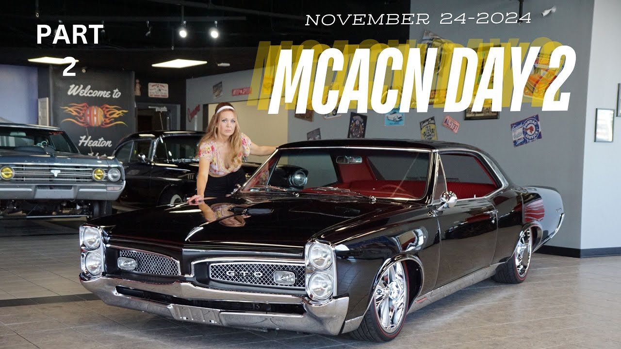 Muscle Car and Corvette Nationals Day 2 November 24 Part 2 MCACN #mcacn ...