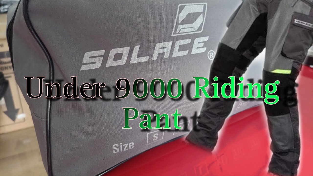Under 9000 Riding Pant || Solace Riding Pants || Solace Coolpro V3 ...