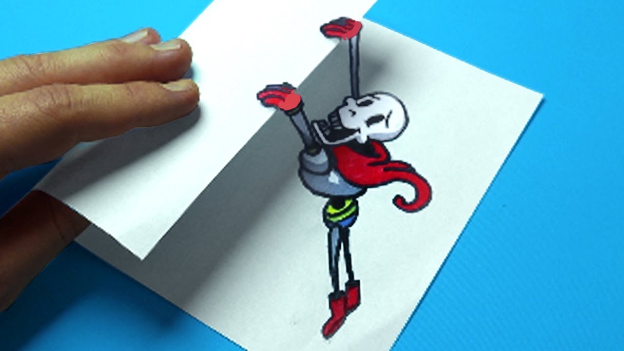 10 Amazing UNDERTALE Paper Craft and Doodles for FANS - YouTube
