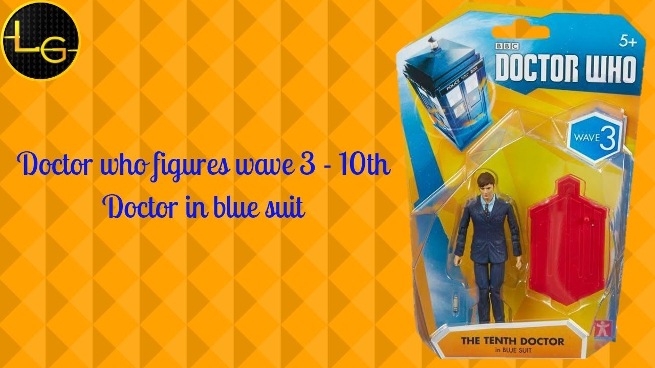 Doctor who figures wave 3 - 10th Doctor in blue suit - YouTube
