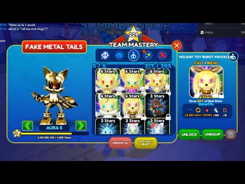 GETTING A FULL TEAM OF 6 STAR FAST FRIENDS!!! - SONIC SPEED SIMULATOR ...