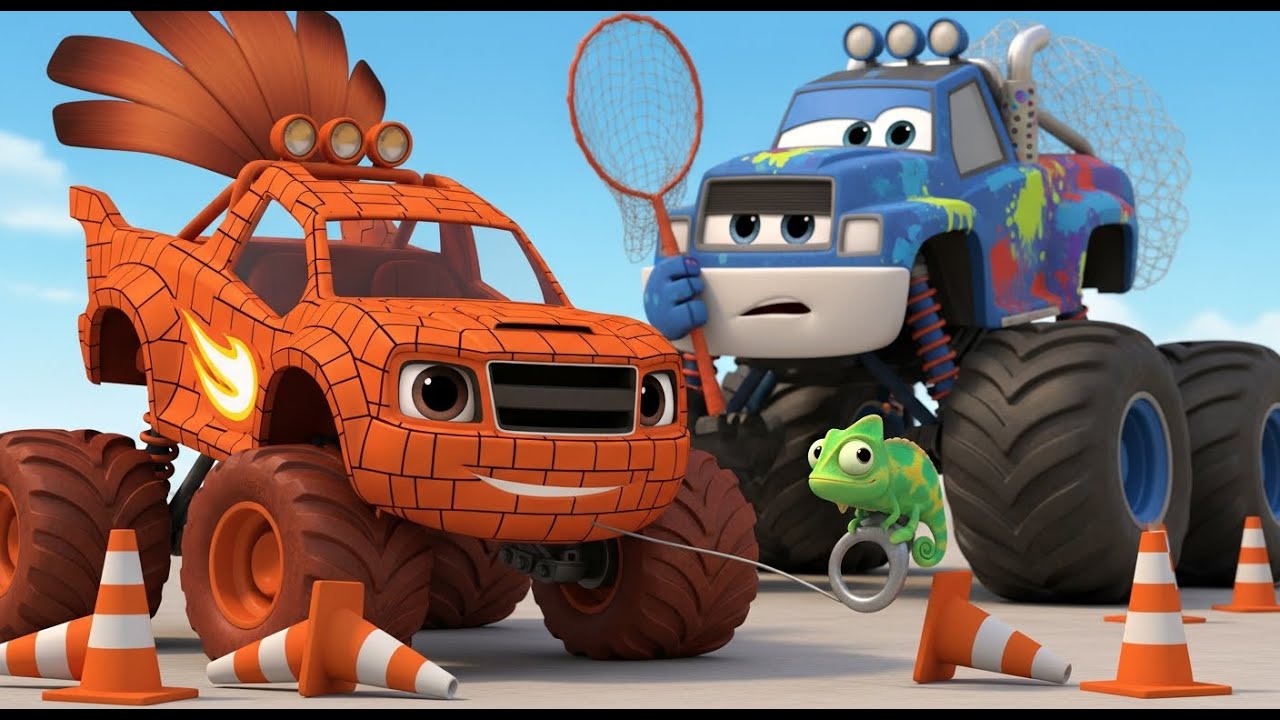 Blaze and the Monster Machines: The Mega-Magnet Disaster! | Learn about ...