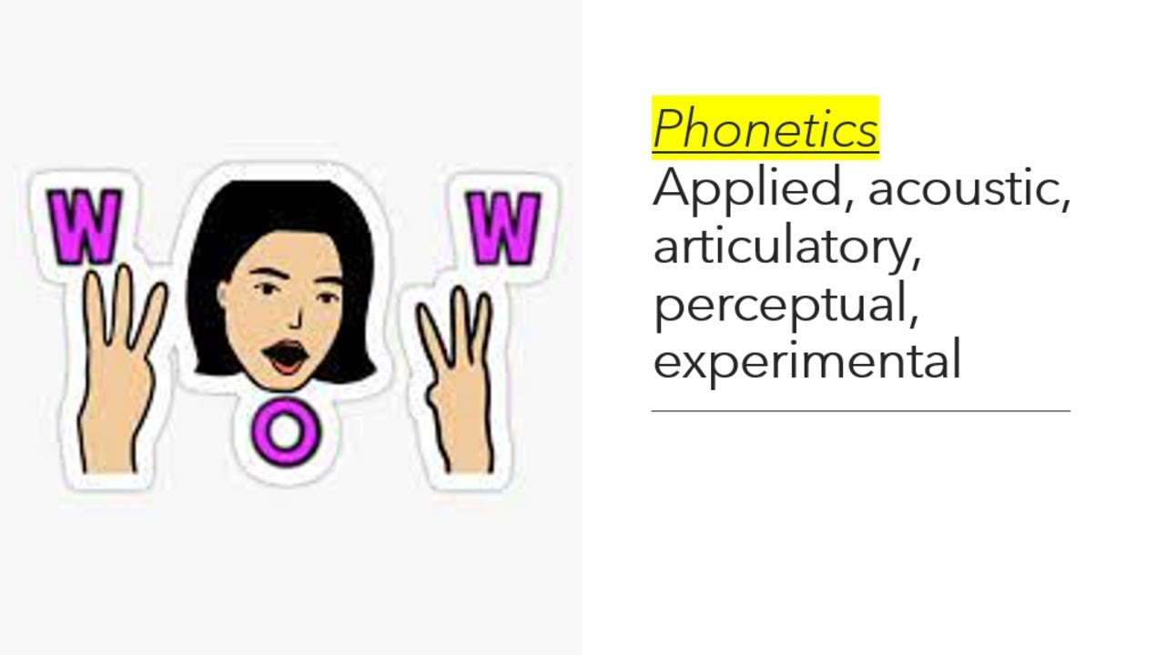 phonetics & types| applied phonetics| articulatory| acoustic phonetics ...