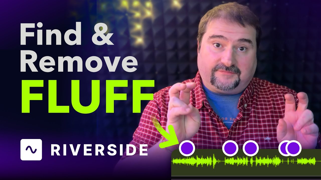 Cut Unnecessary Parts Fast with Riverside's Find Fluff Feature - YouTube