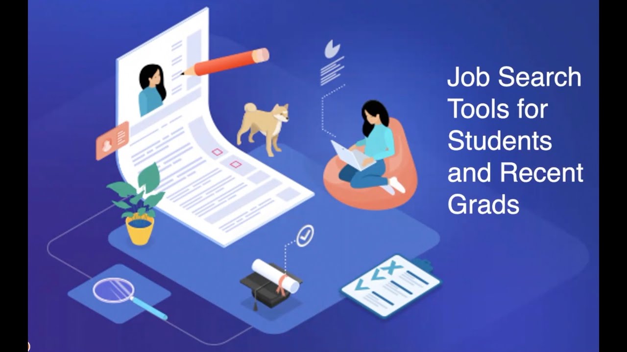Job search tools for students and recent grads - YouTube