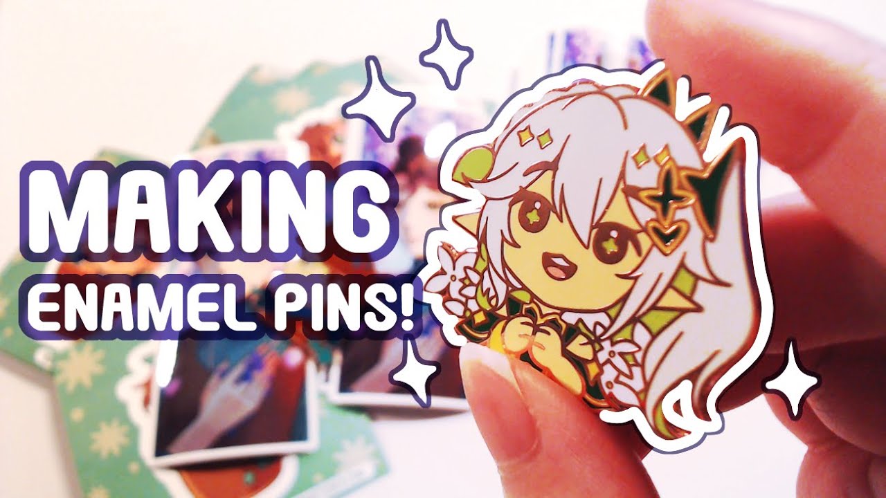 First Time Making Enamel Pins! - YouTube