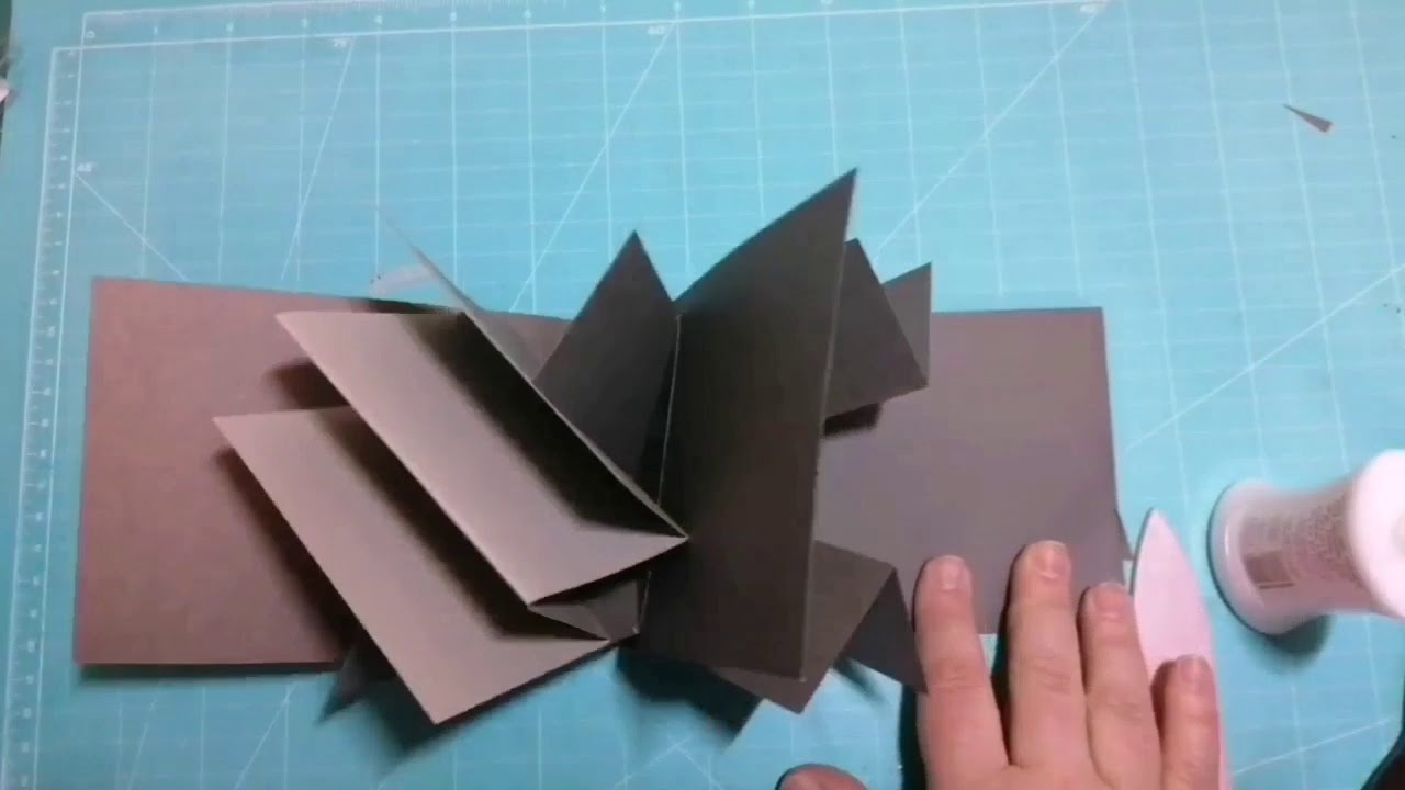 Mini Album Folder Twist Pop Up - YouTube