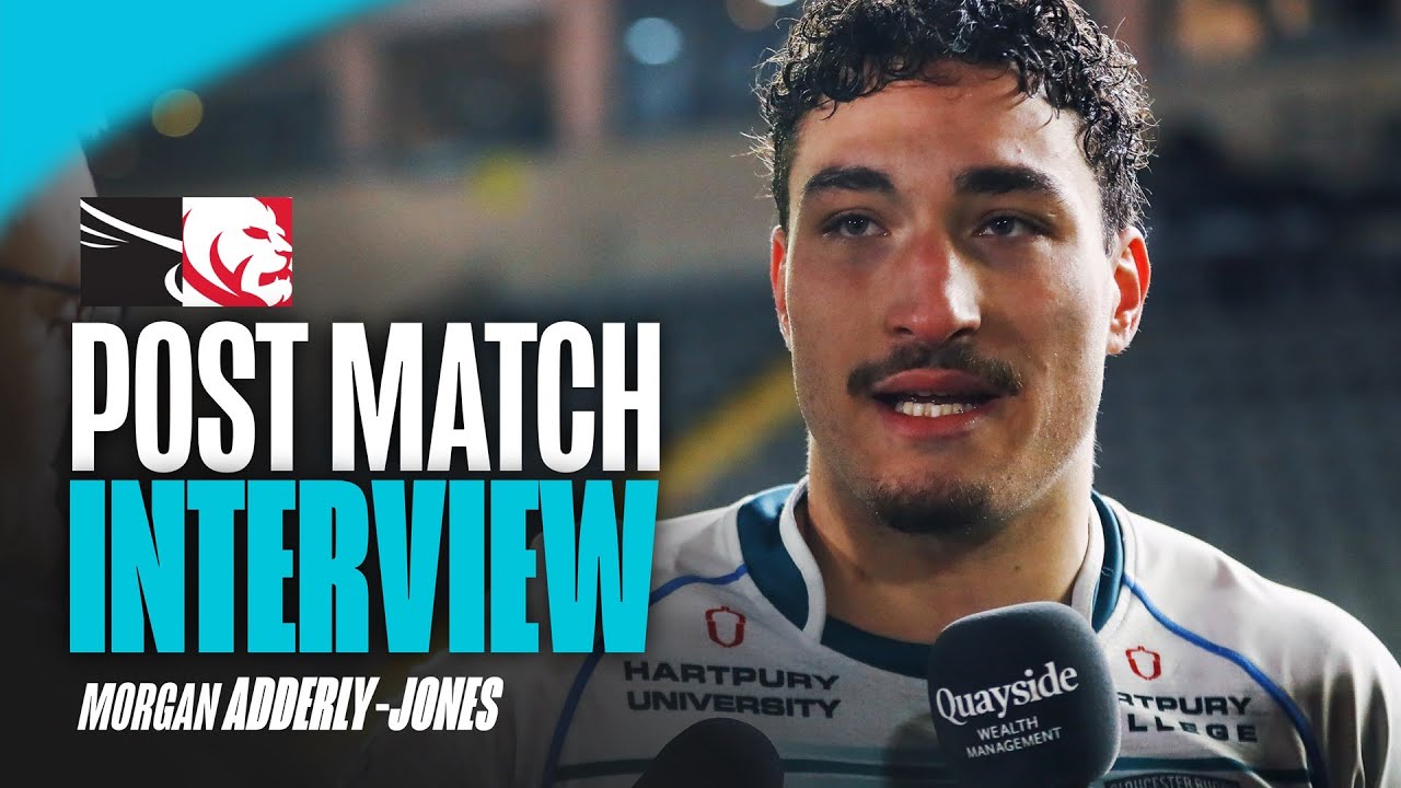 POST MATCH | Morgan Adderly-Jones post Newcastle defeat - YouTube