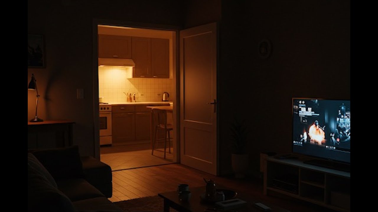 Chill Cooking/Kitchen Sounds While Sitting In The Living Room (6 ...
