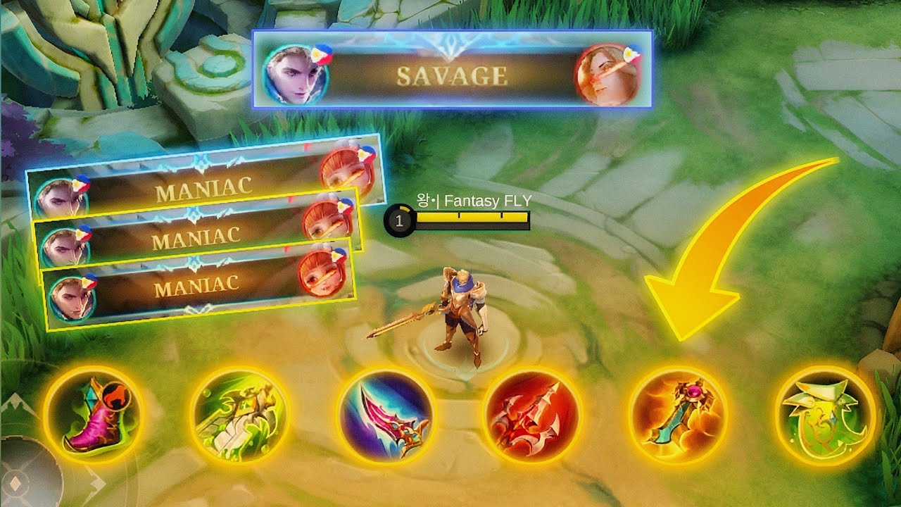 SAVAGE & MANIAC THIS BUILD!!🔥| 'A NEW META HERO ALUCARD BUILD IS HERE🥶 ...