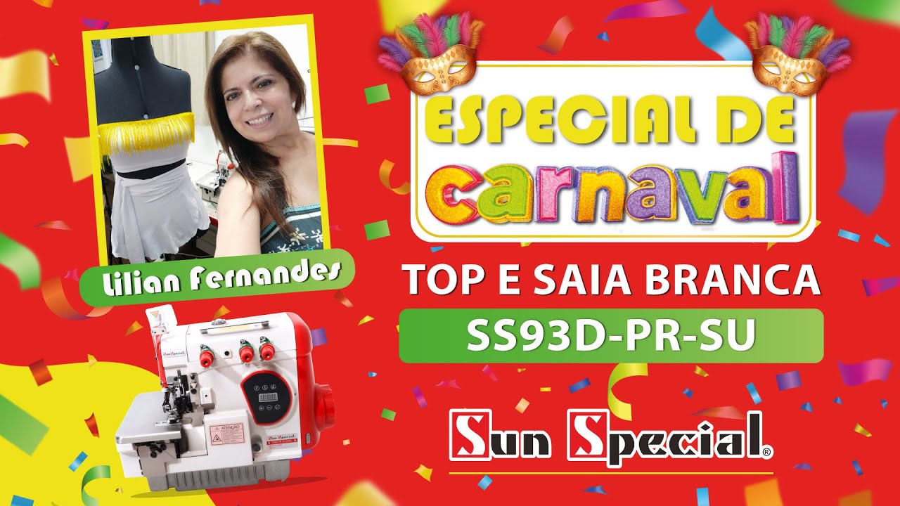 Passo a Passo Top e Saia Branca para Carnaval com Lilian Fernandes na ...