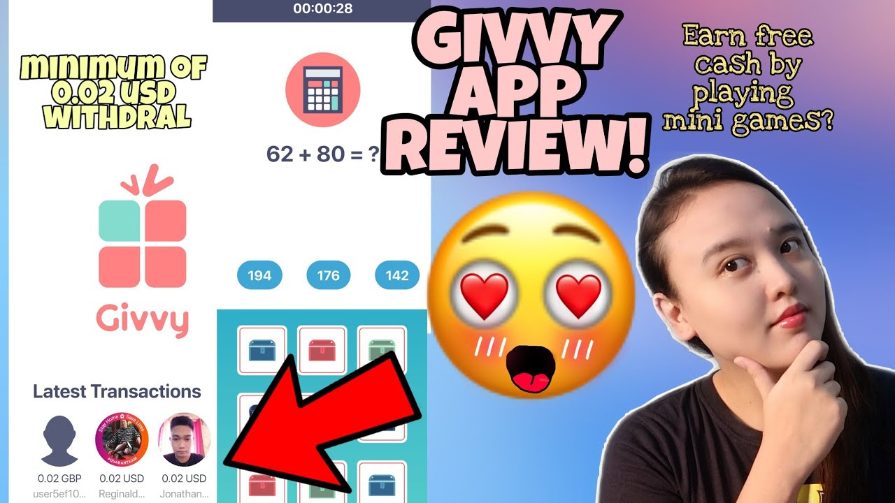 GIVVY APP REVIEW! | EARN CASH BY PLAYING MINI GAMES? - YouTube