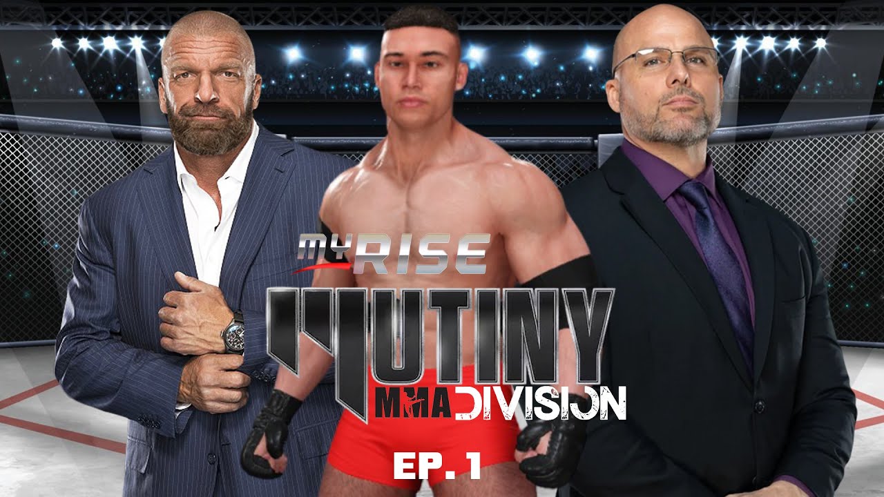WWE 2K25 : MyRise Mutiny (MMA Division) | Walkthrough EP. 1 - YouTube