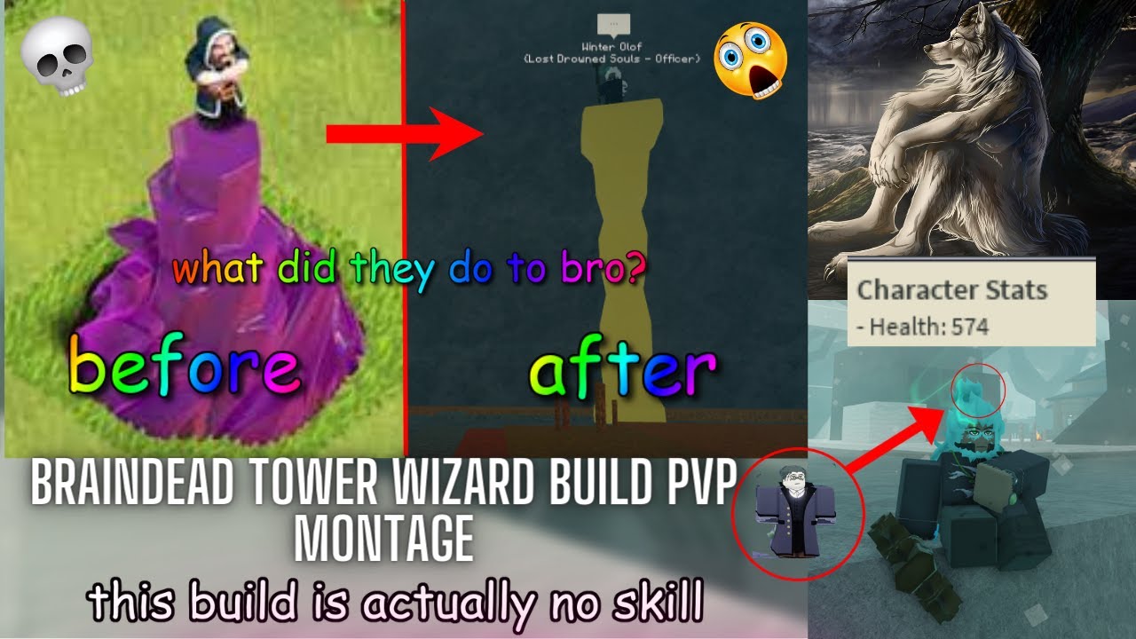 BRAINDEAD OP *Ironsing MAGE * "TOWER WIZARD" Build PVP (ABUSE IT NOW ...