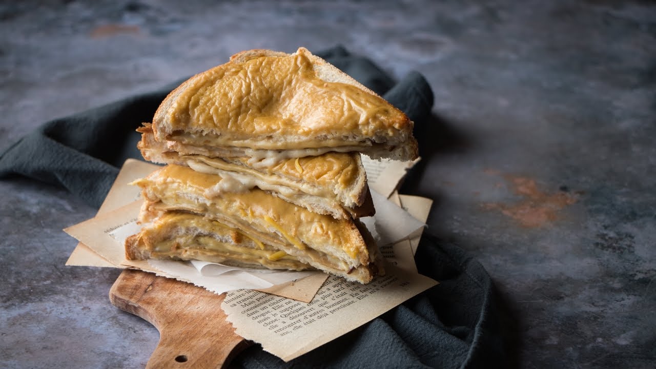 Croque-monsieur vegan | L'Herboriste - YouTube