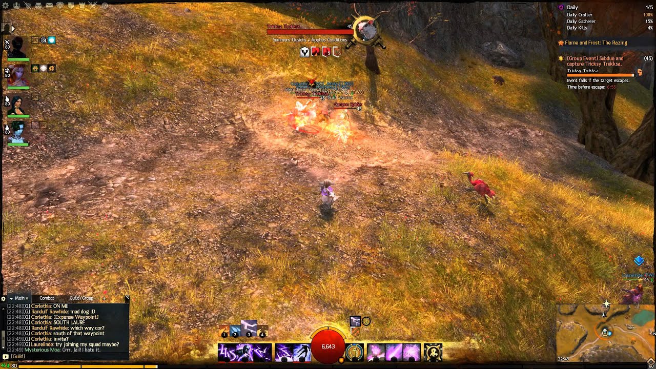 Guild Bounty Hunting in Guild Wars 2 - YouTube