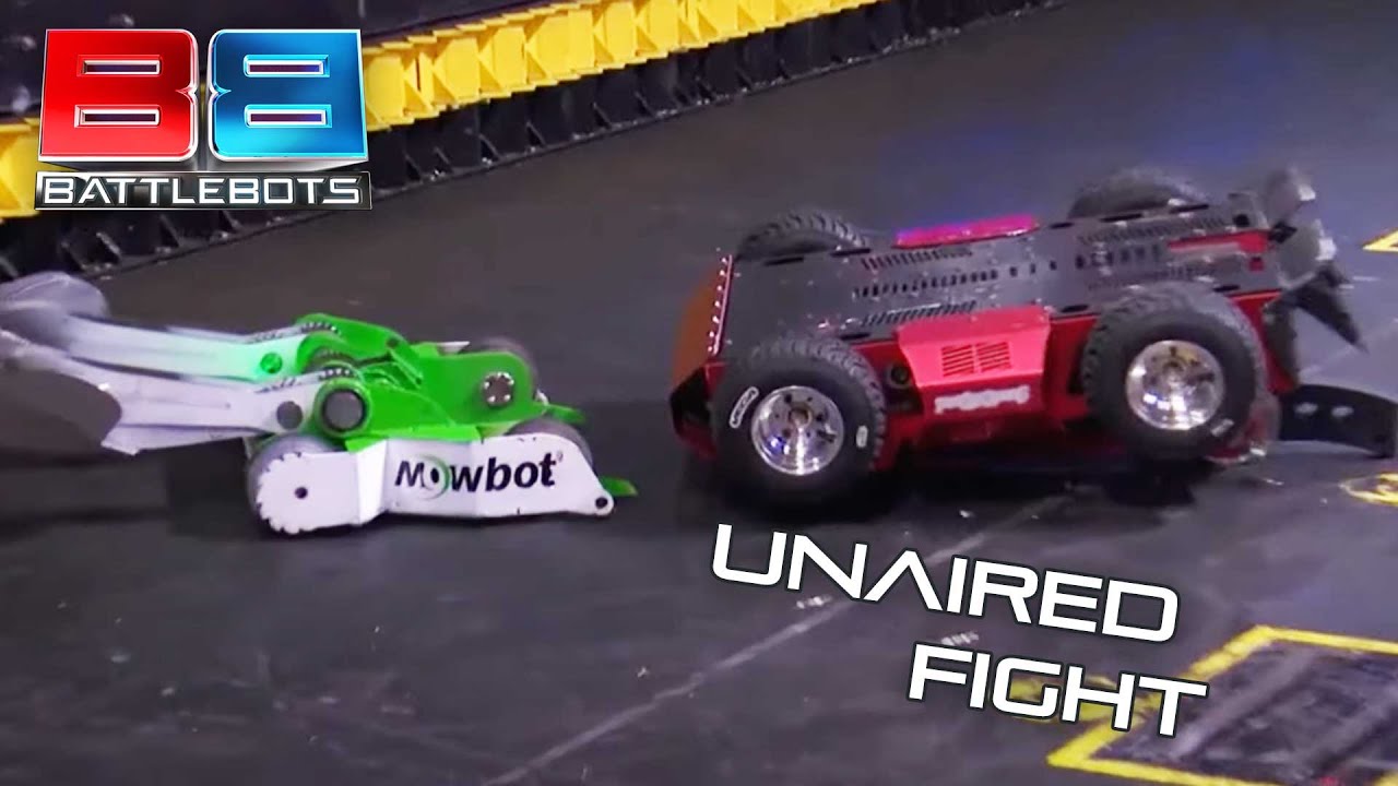 A Cagey Encounter! | WAR? EZ! vs SlamMow | Unaired Fight | BattleBots ...