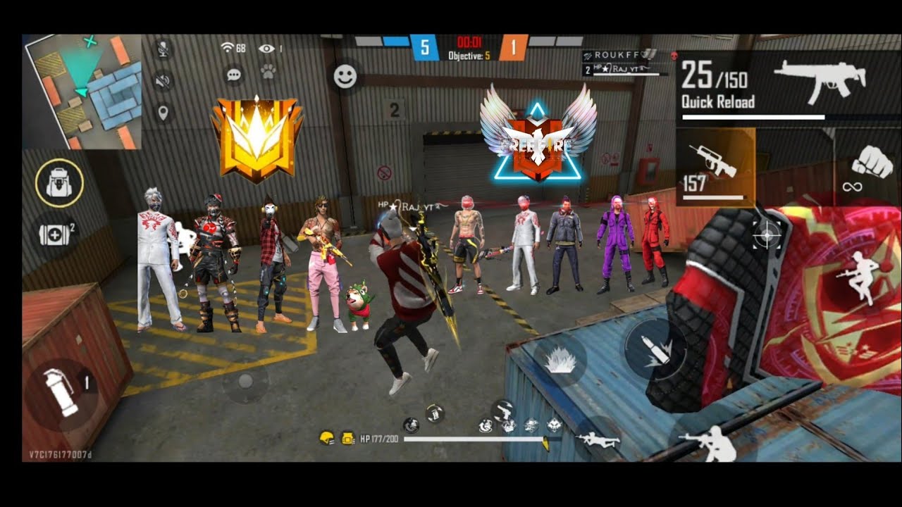 New Headshot Machine Free Fire !! Garena Free Fire Op Headshots - YouTube