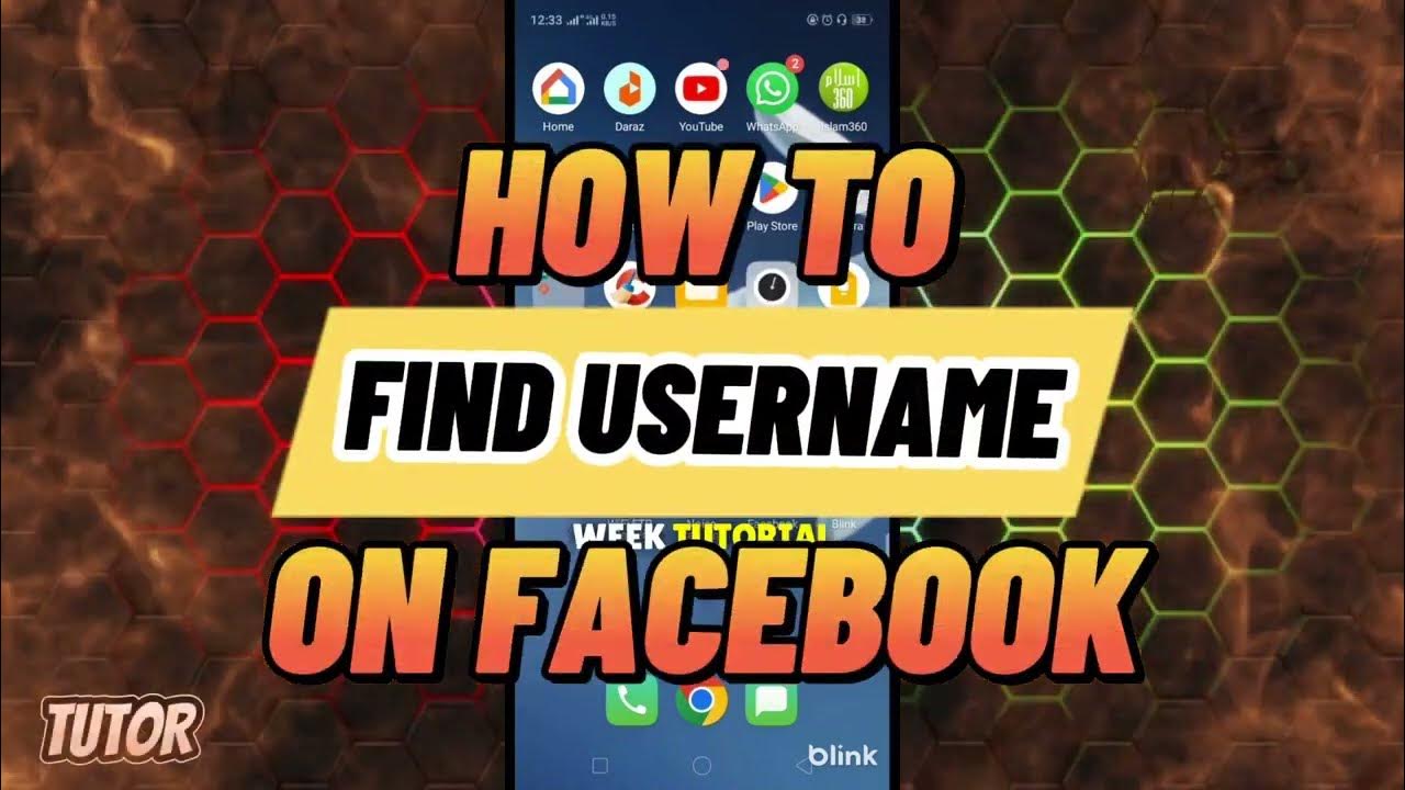 How to Find Your Facebook User Name (2024) - YouTube