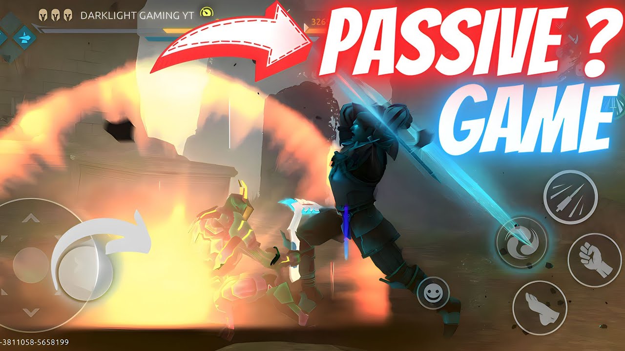 He Think Passive Game Style Is Smart Approach | Shadow Fight 4 Arena ...