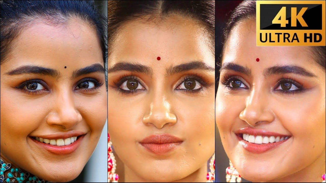 Anupama Parameswaran Close Up Face And Lips 4k Anupama Parameswaran