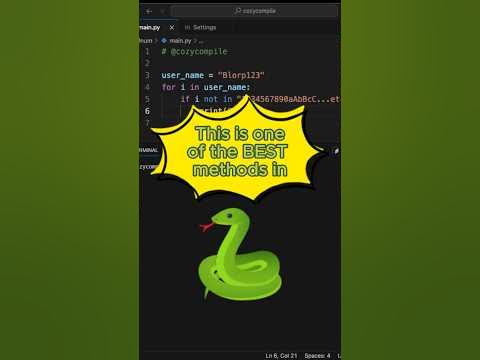 THIS IS ONE OF THE BEST METHODS IN PYTHON!!! #pythontips #python #codingtips - YouTube