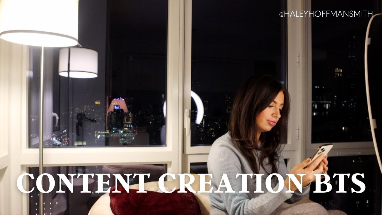 *honest & real* CONTENT CREATION BTS: consistency & juggling multiple ...