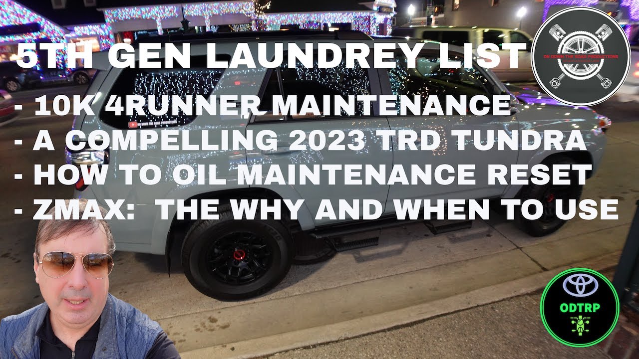 10K TRD 4Runner 5TH GEN Dealer Maintenance #4Runner #TRD #TRDPro #truck ...