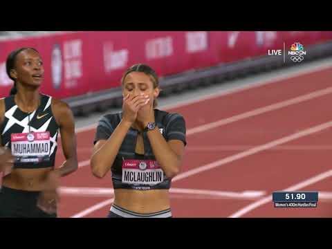Sydney McLaughlin Smashes World Record In The 400m Hurdles