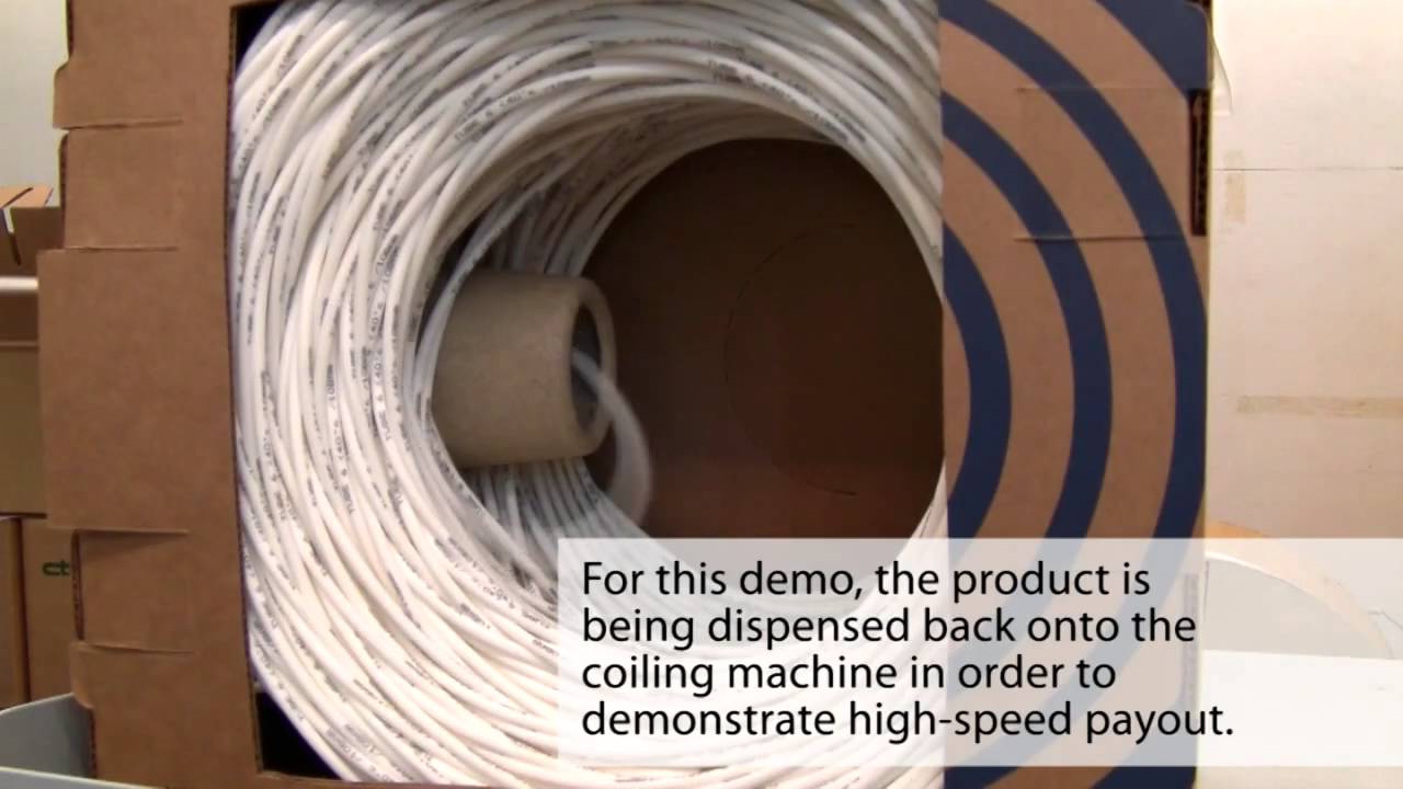 Plastic Tubing - Payout from REELEX II box - YouTube