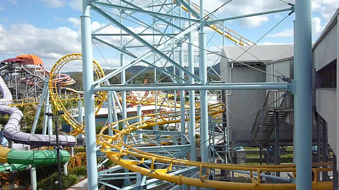 The Cyclone in Dream World, Qld, AUS - YouTube
