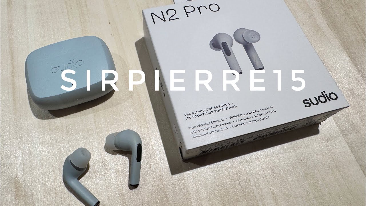 Sudio N2 Pro True Wireless ANC Earphones Tested - YouTube