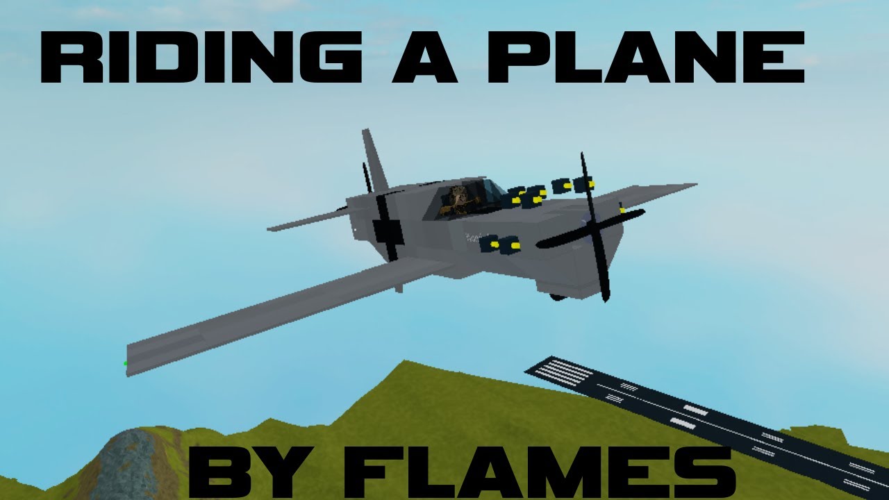 Riding A German Plane ! I Roblox 🔨 Plane Crazy - YouTube