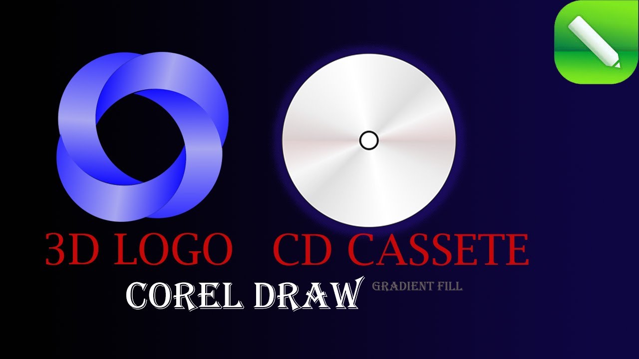 how to make 3d logo design in Corel Draw interactive tool in corel draw ...