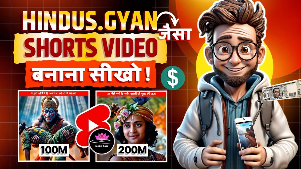 Hindus Gyan Video Editing : How To Make Shorts Video Like Hindus Gyan (Full Tutorial) - YouTube