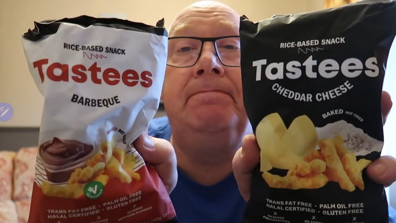 Tastees Barbeque Flavour & Tastees Cheddar Cheese Flavour Rice Based ...