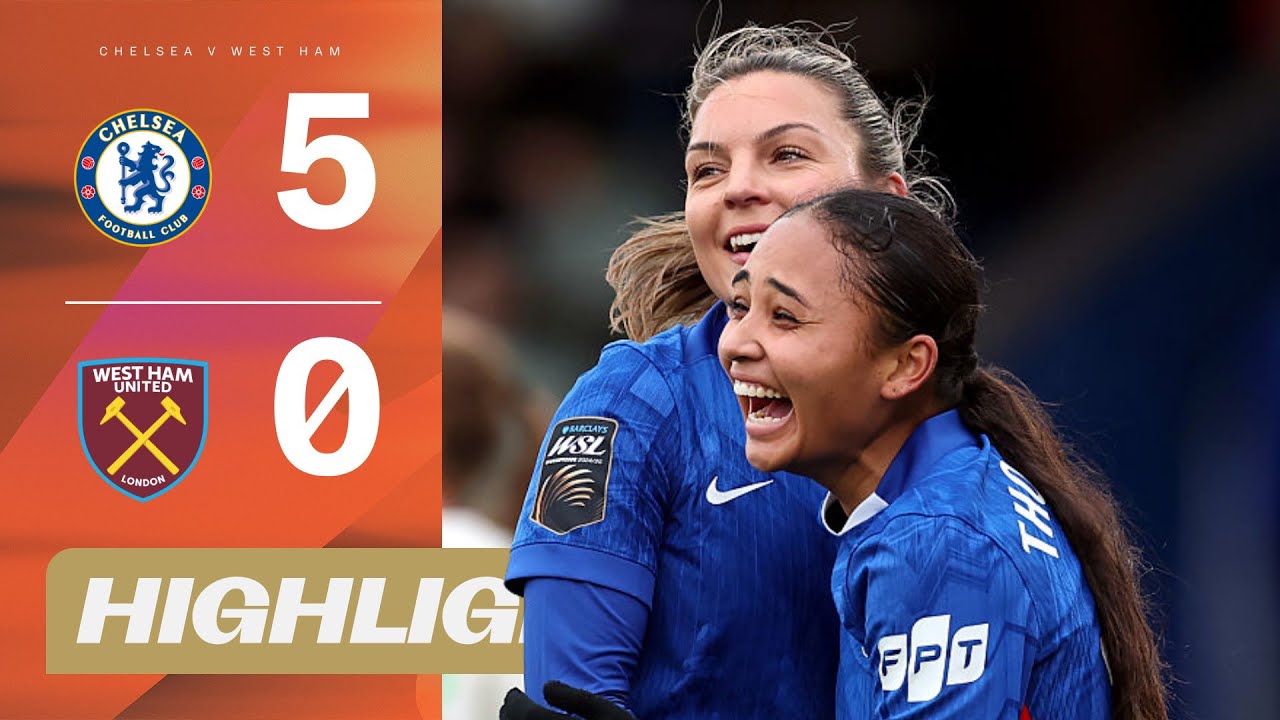Dominant Chelsea Seal The Three Points! | Chelsea v West Ham United ...