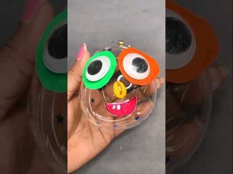Easy Cartoon craft from tape, New Creative Craft ideas for kids #cartoon #trending #art #shorts #diy