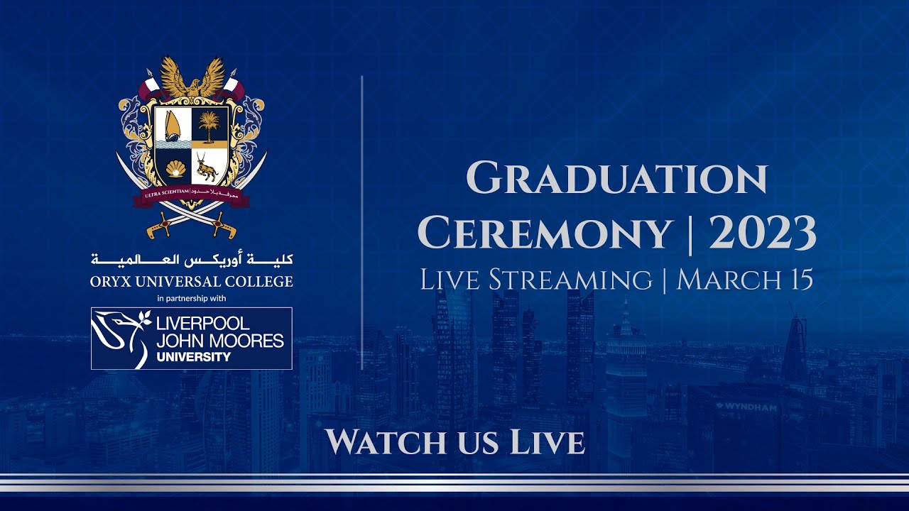 OUC Graduation Ceremony 2023 - Live stream - YouTube