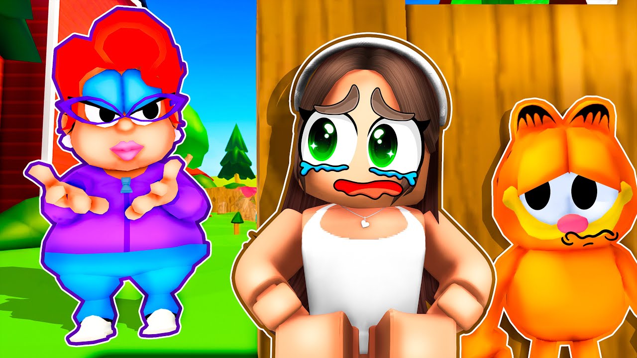 ROBLOX | ESCAPE CRAZY CAT LADY Obby! Along with GARFIELD! - YouTube