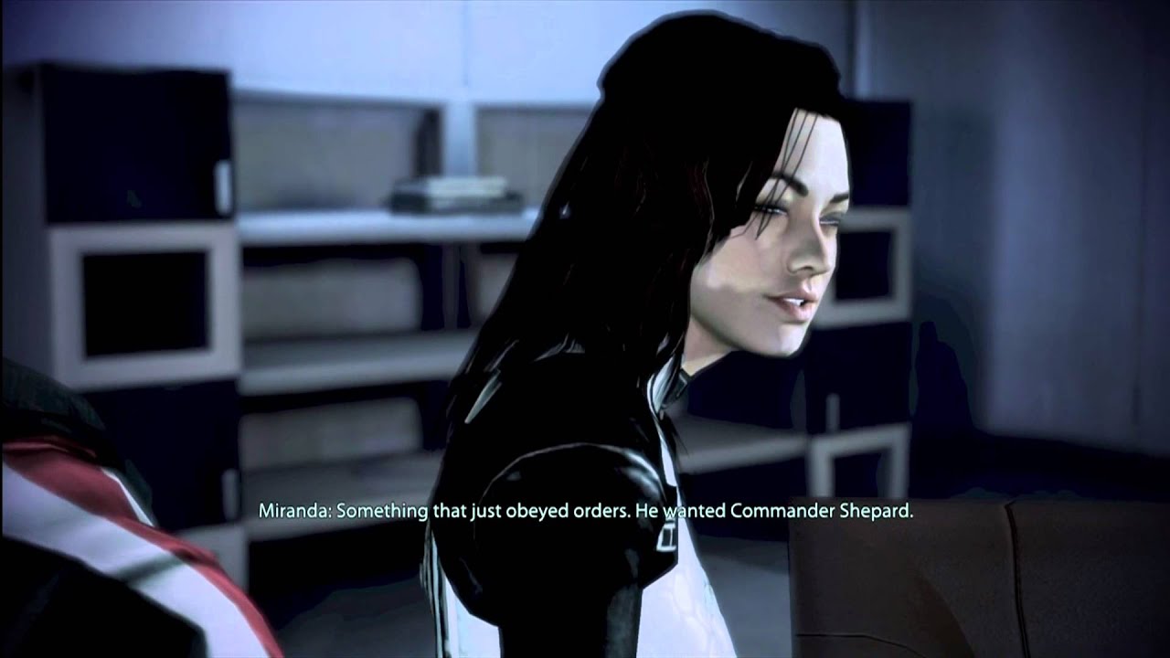 Mass Effect 3 - Meeting with Miranda - YouTube