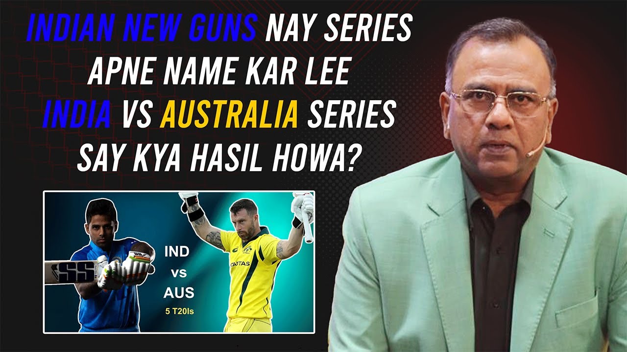 Indian New Guns Nay Series Apne Name Kar lee India Vs Australia Series ...
